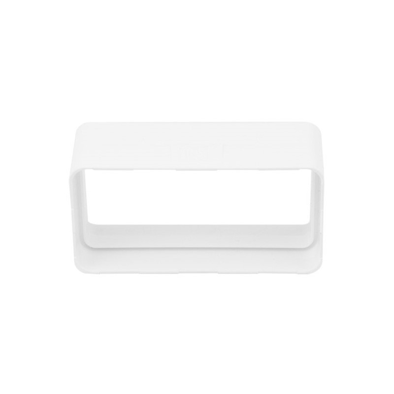 Manguito Rectangular PVC Blanco